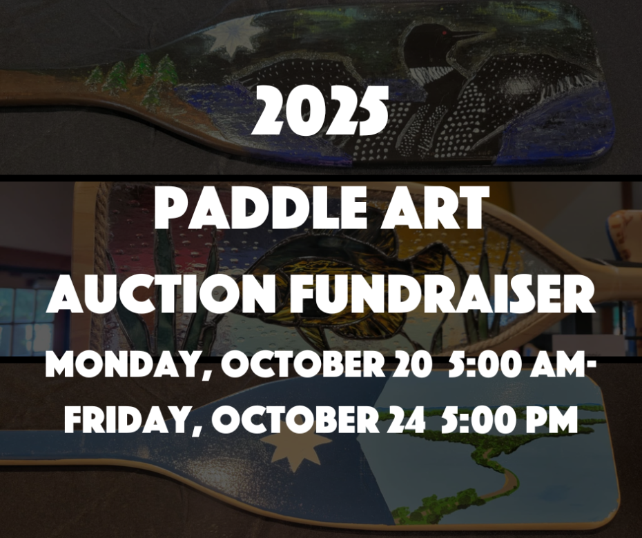 2025 Paddle Art Auction - Legacy of the Lakes Museum